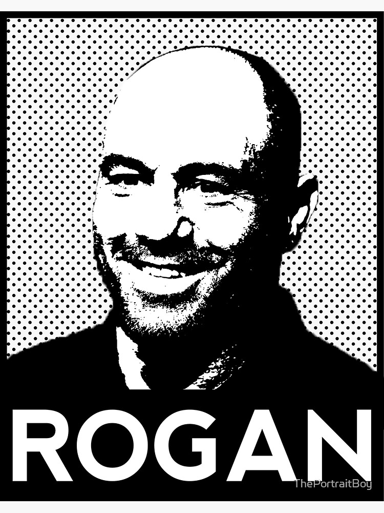 "Joe Rogan Portrait" Sticker by ThePortraitBoy | Redbubble