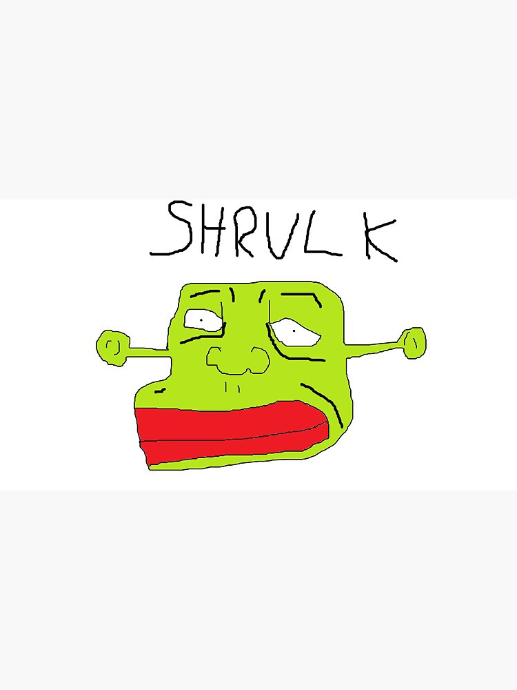 "SHRULK" Sticker for Sale by MozzaWozza | Redbubble