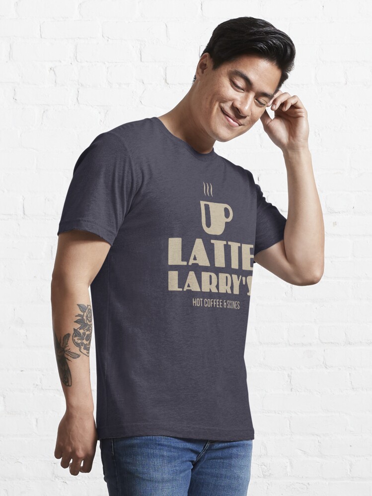 "LATTE LARRY'S" T-shirt for Sale by effat1999 | Redbubble | latte ...