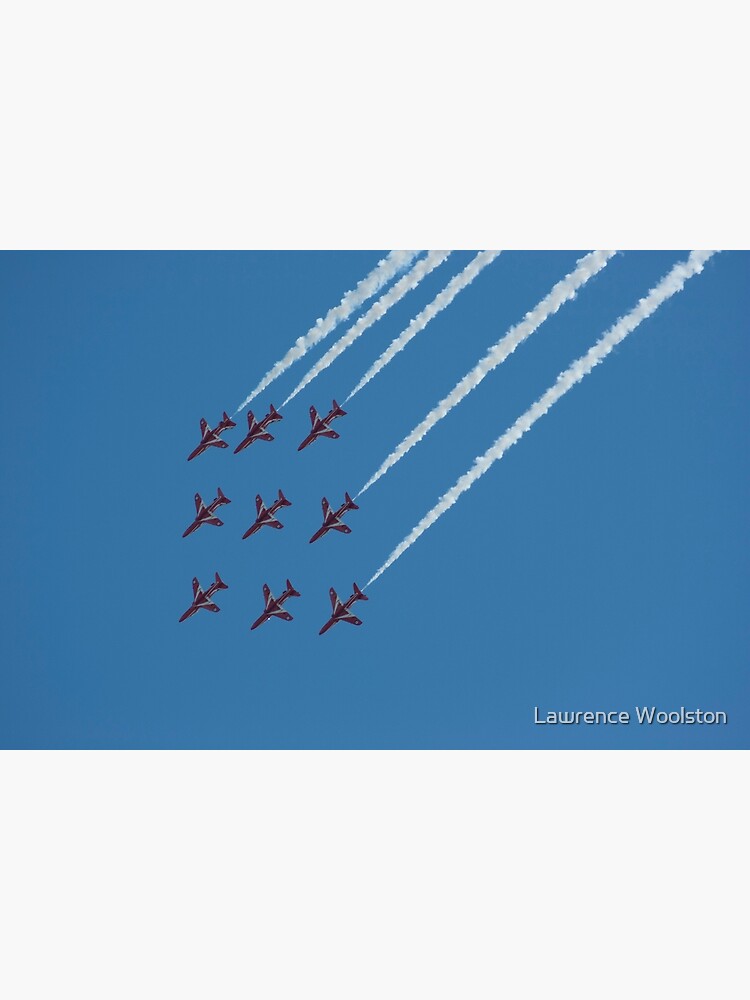 "The Red Arrows RAF Display team" Poster for Sale by LWoolston | Redbubble