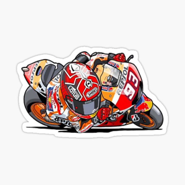 Sticker: Marc Marquez | Redbubble
