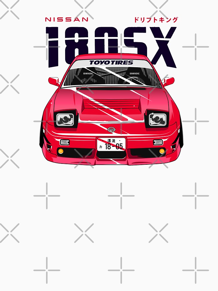 "NISSAN 180SX " T-shirt for Sale by shketdesign | Redbubble | 180sx t ...