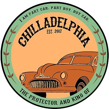 "Chilladelphia - Travel destination sticker MBMBaM" Sticker for Sale by ...
