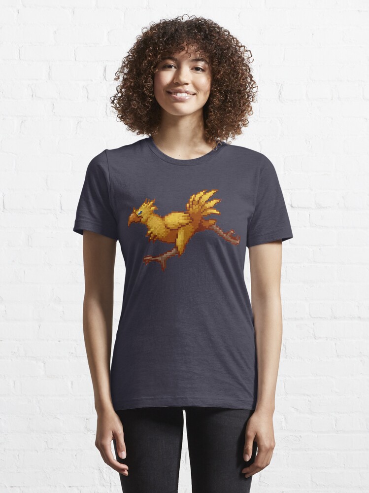 Running Chocobo T Shirt For Sale By Ziocorvid Redbubble Chocobo T