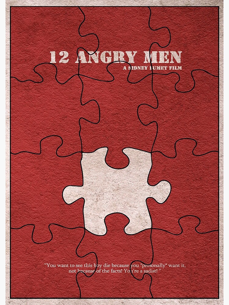 "12 Angry Men" Art Print for Sale by geekmywall | Redbubble