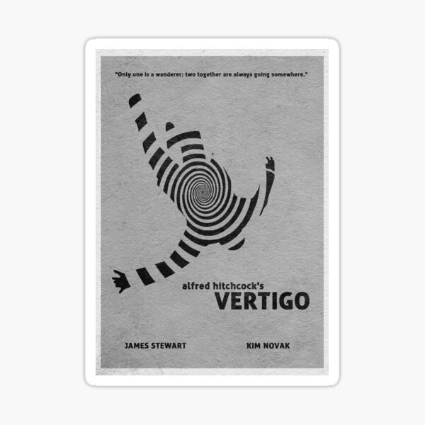 "Vertigo" Sticker for Sale by geekmywall | Redbubble