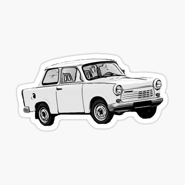 Trabant Stickers | Redbubble