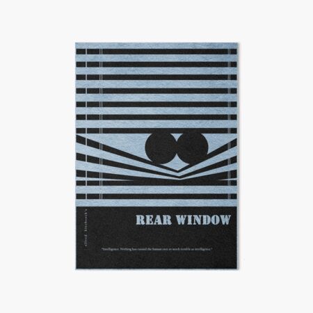 "Rear Window" Art Board Print by geekmywall | Redbubble