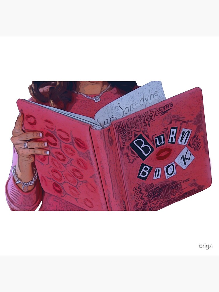 "Burn Book (Mean Girls Collection)" Poster by txiga | Redbubble