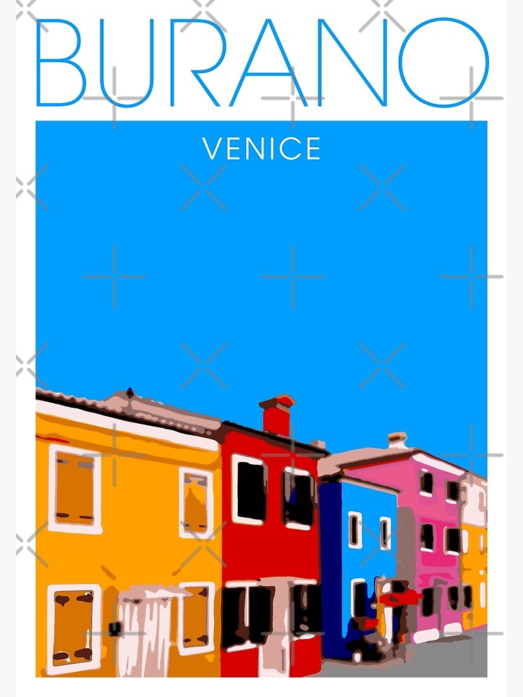 "Burano Poster" Poster by markvickers41 | Redbubble