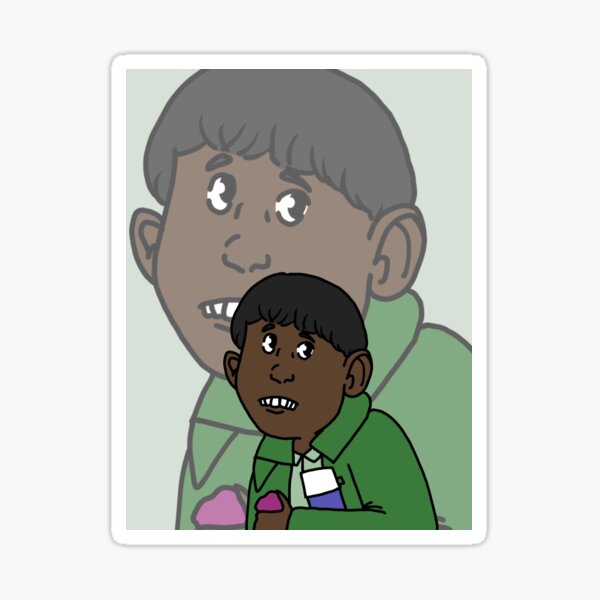 "Dwayne Dibley " Sticker for Sale by Cait-Jenn | Redbubble