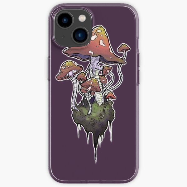 "Mushrooms" iPhone Case for Sale by RatTheRipper | Redbubble