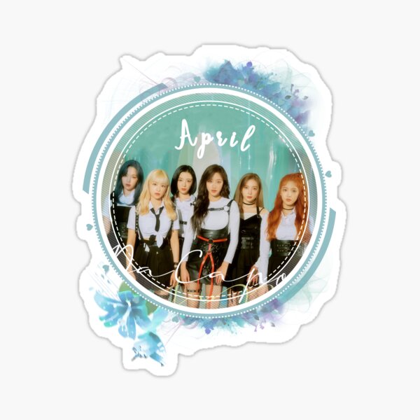 "April" Sticker by 95amy | Redbubble