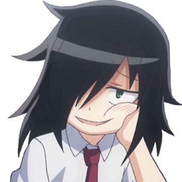 "Smug Tomoko sticker" Sticker for Sale by ka798 | Redbubble