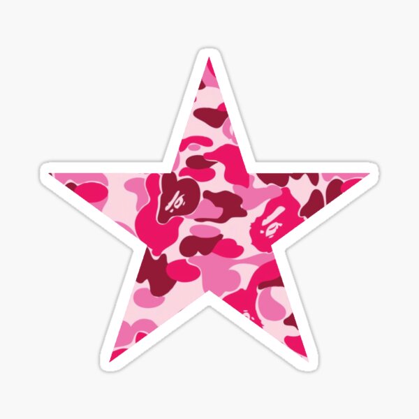 Bape Star Stickers | Redbubble