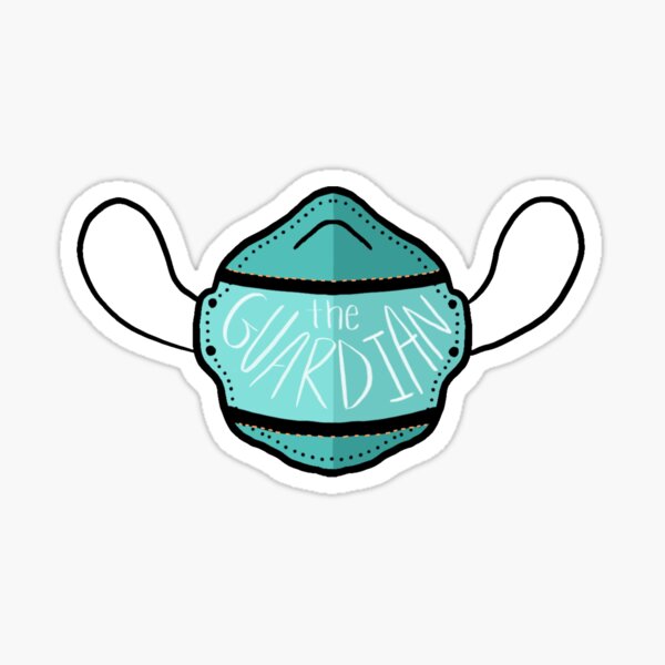 "Medical Worker - The Guardian - Face Mask" Sticker for Sale by ...