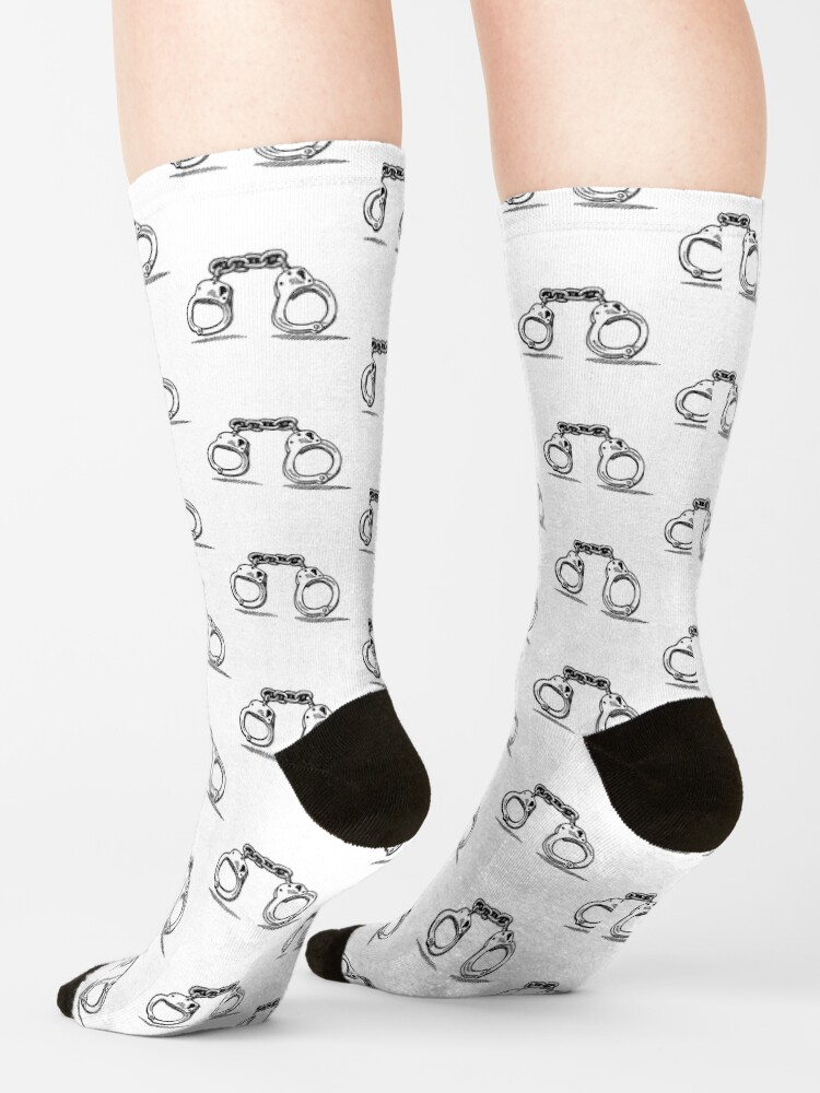 "handcuffs bdsm" Socks for Sale by eliblackleopard | Redbubble