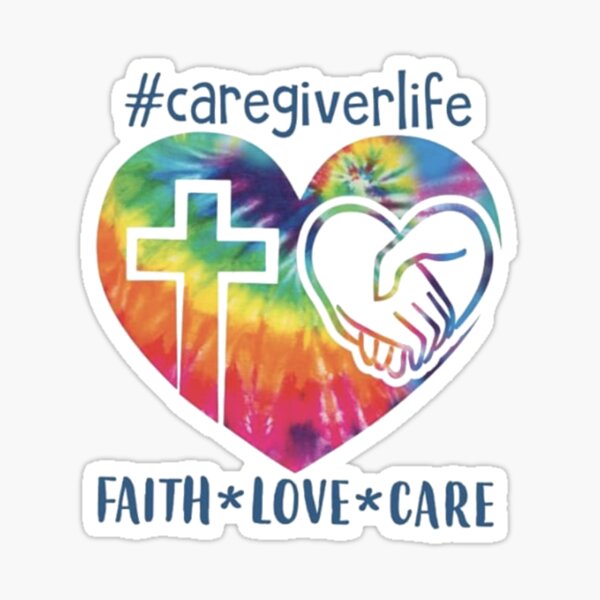 "Caregiver" Sticker by csw236 | Redbubble