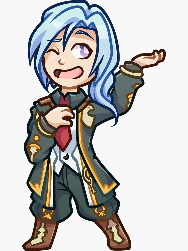 "Vishnal Rune Factory 4" Sticker by Animatorii | Redbubble