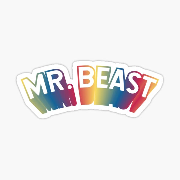Mr Beast Stickers | Redbubble