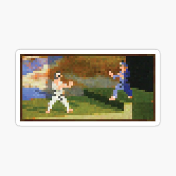"minecraft painting" Sticker for Sale by pipbi | Redbubble