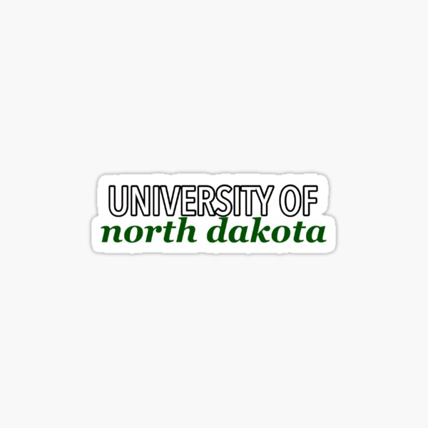 University Of North Dakota Stickers | Redbubble