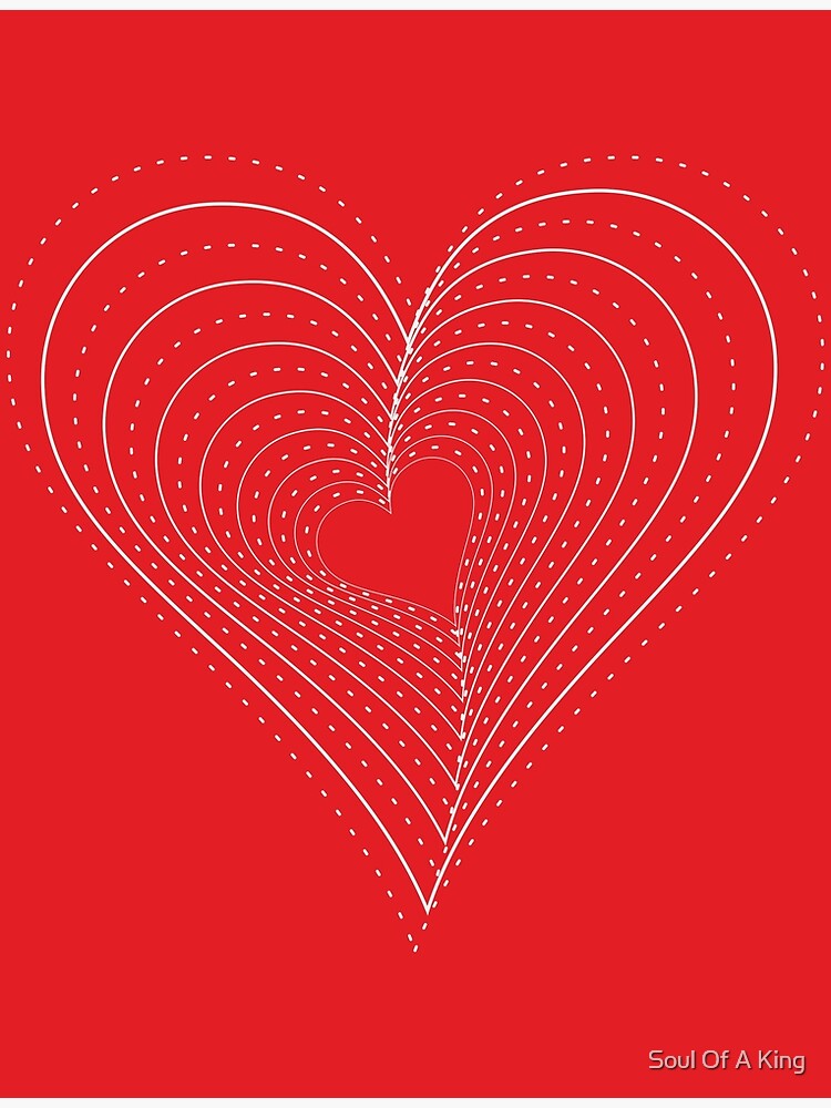 "Heart-beam design " Poster by ohazle | Redbubble