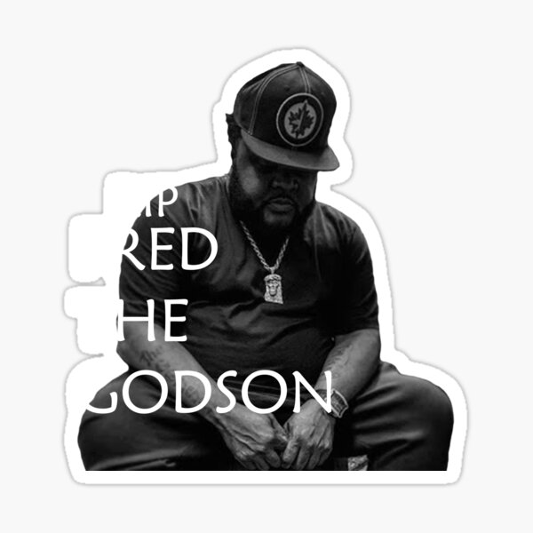 "GOODBYE BRO - FRED THE GODSON" Sticker by diseld | Redbubble