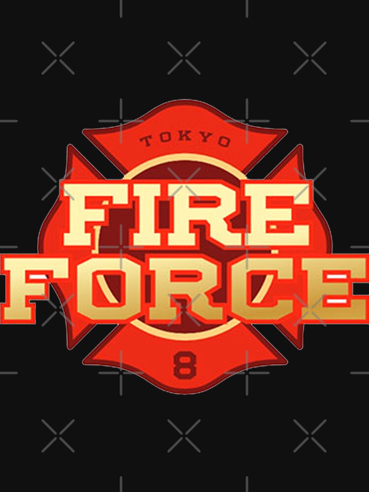 "fire force logo" T-shirt for Sale by pife10 | Redbubble | hibana t ...