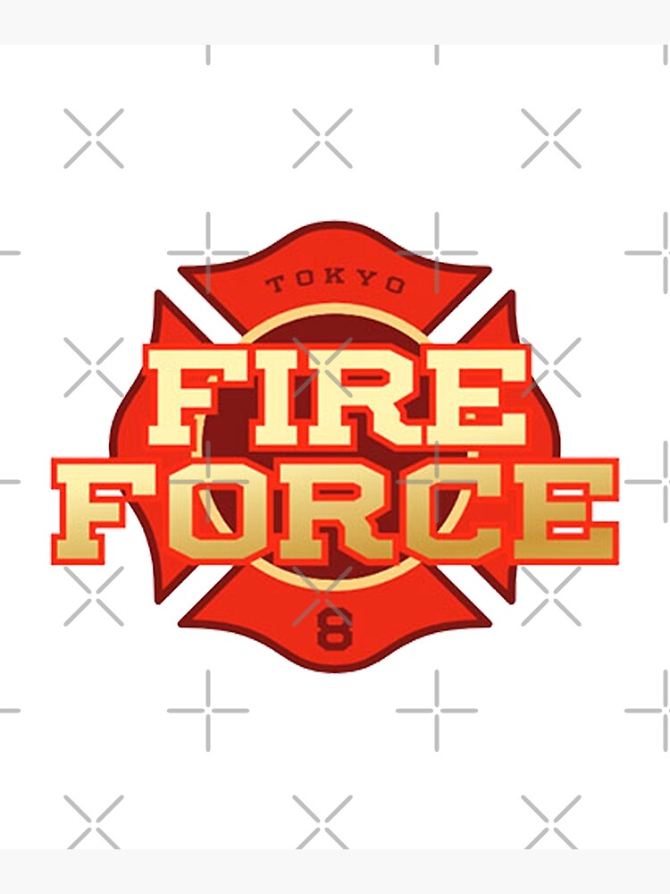 "fire force logo" Poster by pife10 | Redbubble