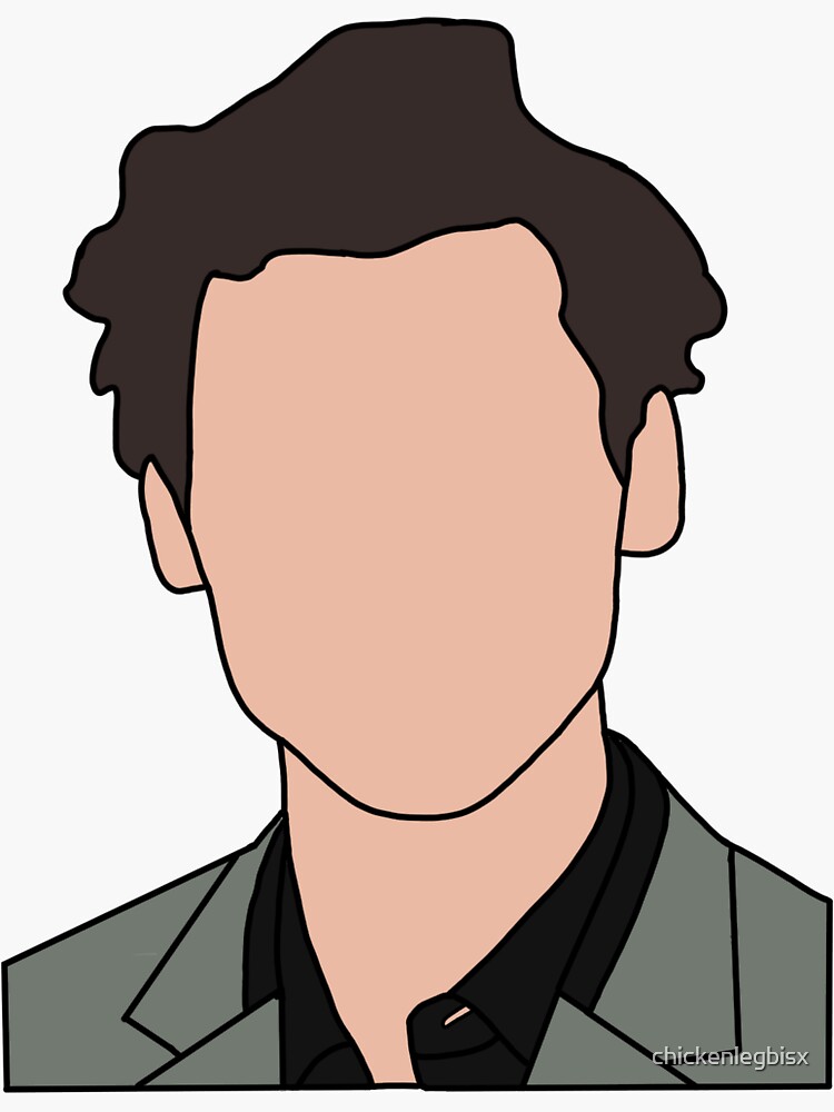 "Harry Styles Cartoon" Sticker by chickenlegbisx | Redbubble