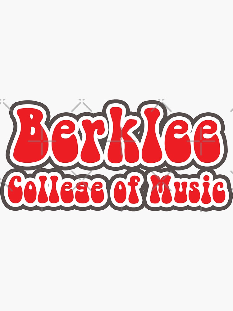 "Berklee College of Music" Sticker for Sale by ninablair | Redbubble