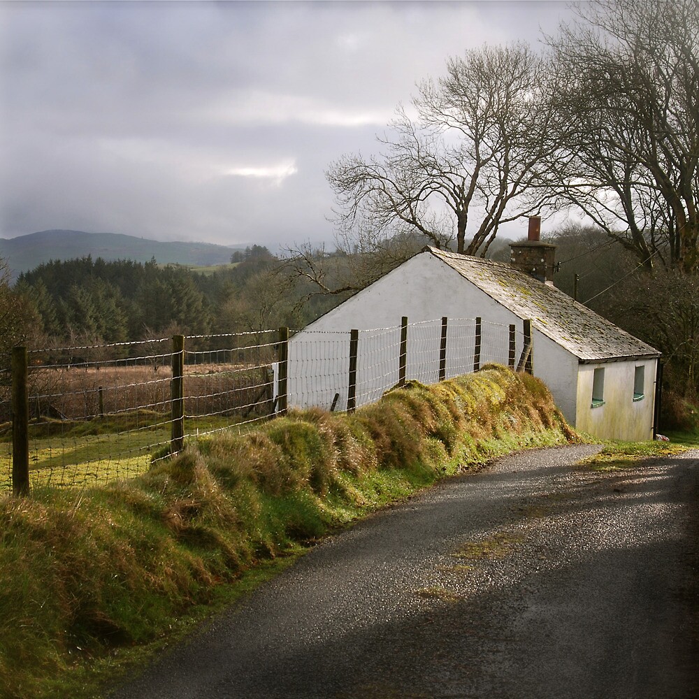 "Cottage - Devil's Bridge, Wales" by Robert Baker | Redbubble