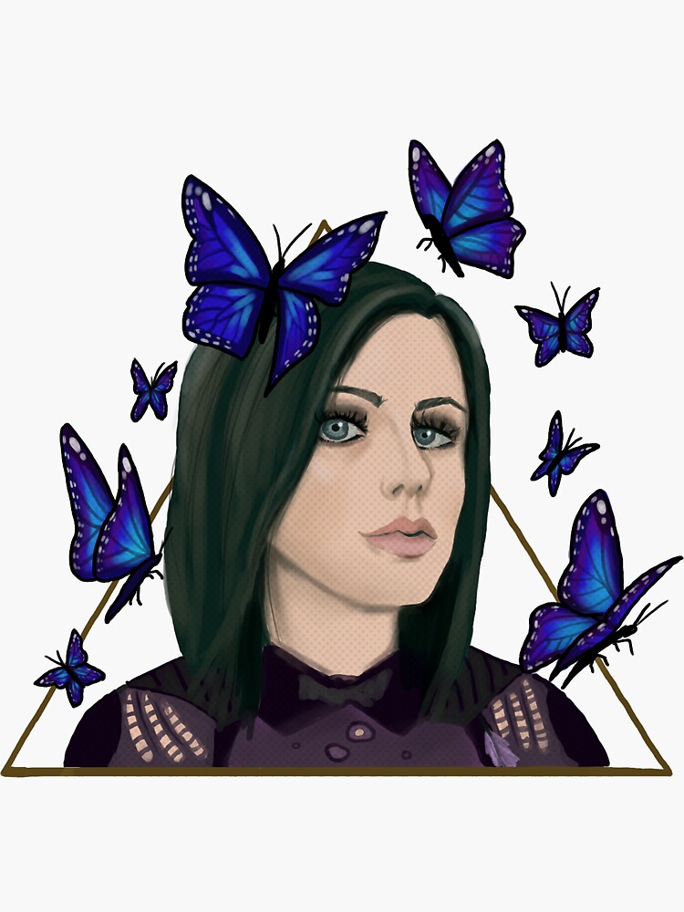 "AOS Snowflake (original)" Sticker by agent-314 | Redbubble