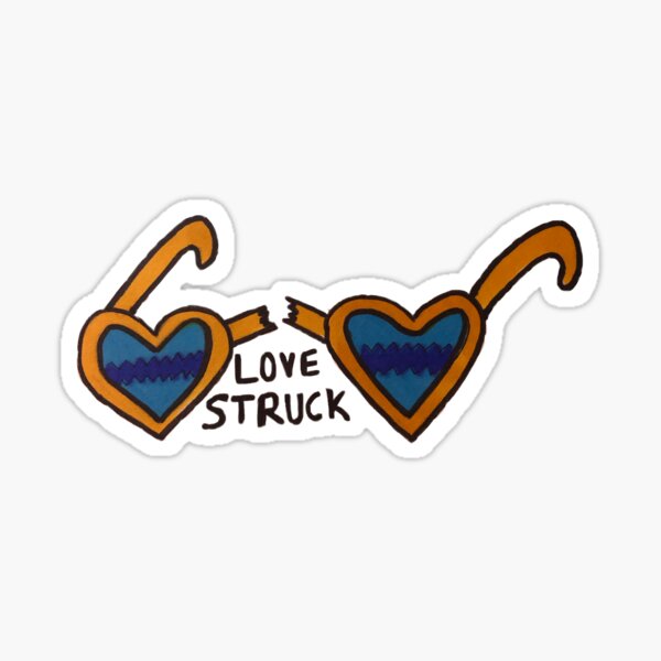 Love Struck Stickers | Redbubble