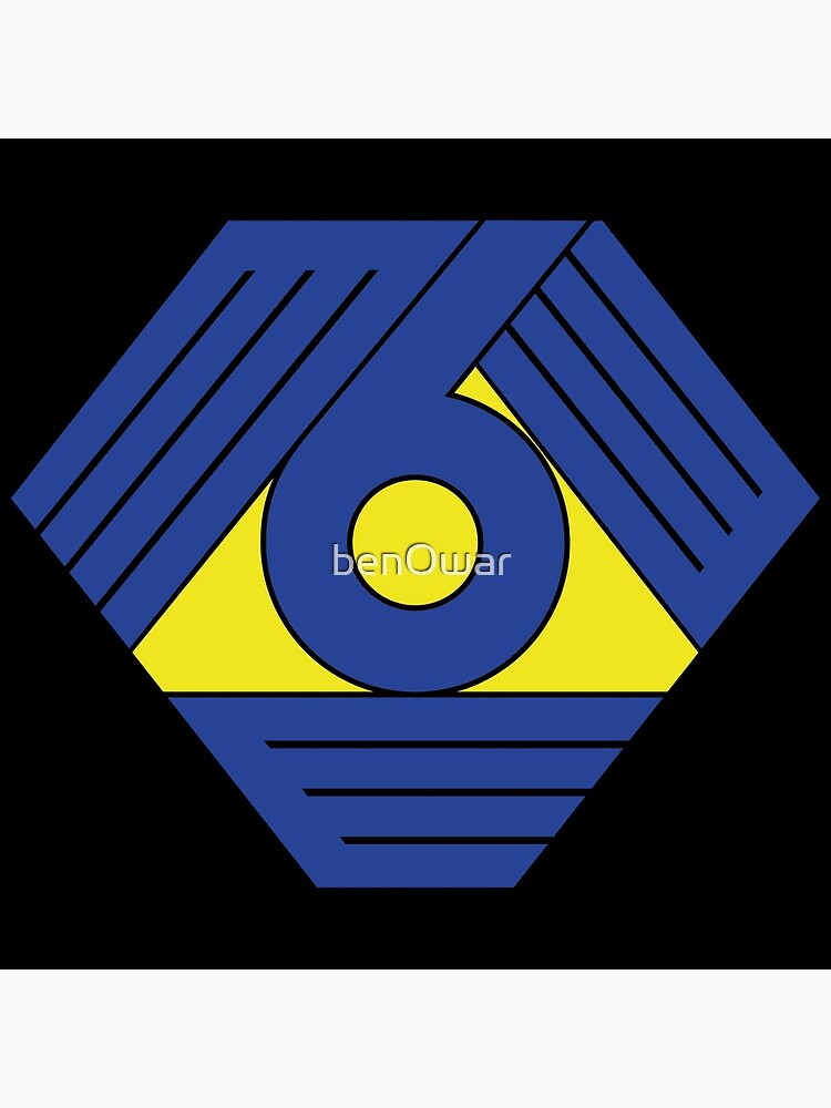"Bionic Six Logo" Art Print by benOwar | Redbubble