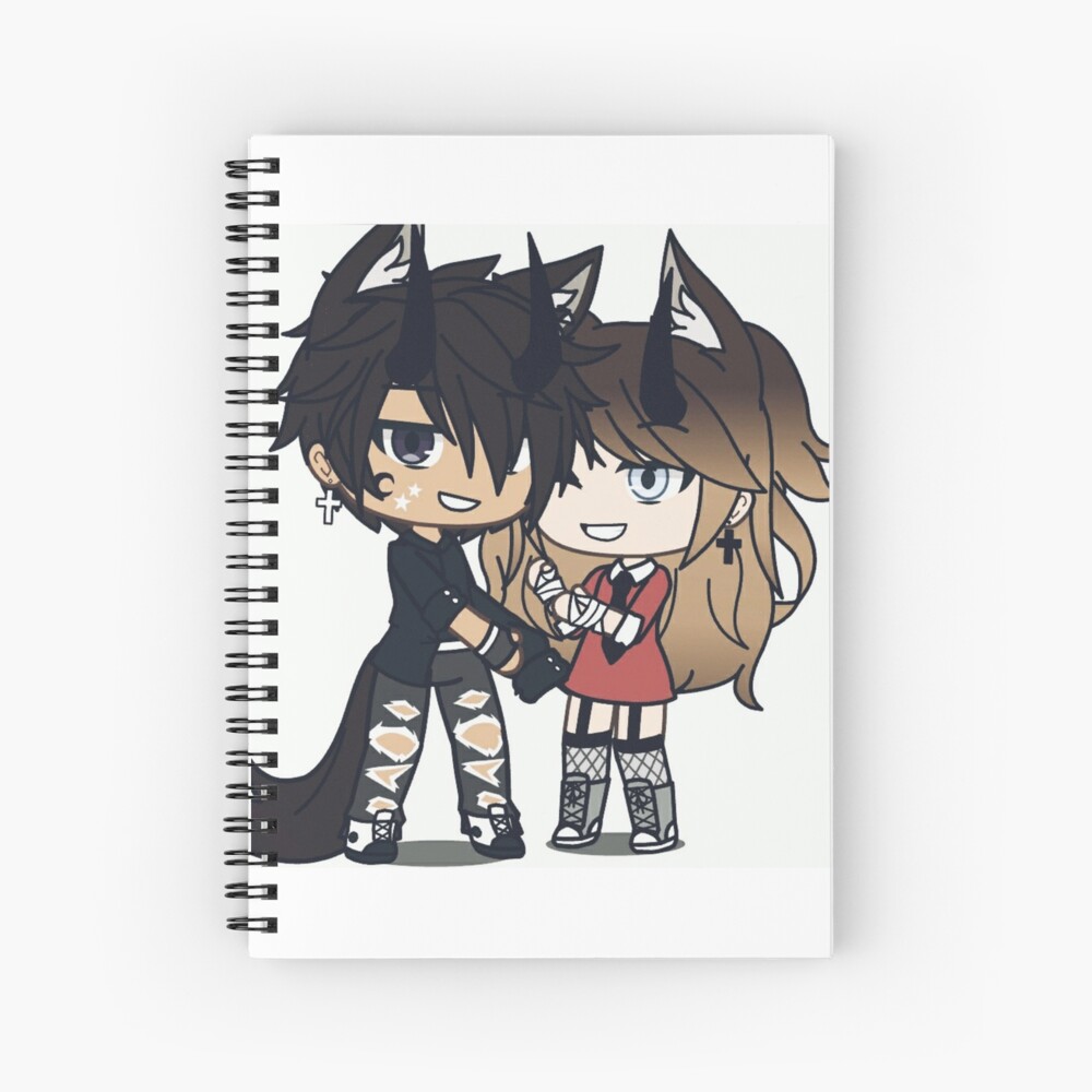 "Gacha life merch" Spiral Notebook by itsjustshaye | Redbubble