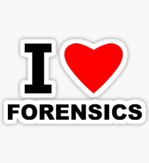 Forensic Science Stickers | Redbubble
