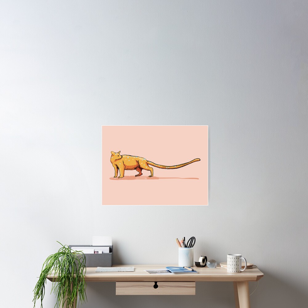 "Madagascar Fossa" Poster for Sale by Victoria-Hay | Redbubble