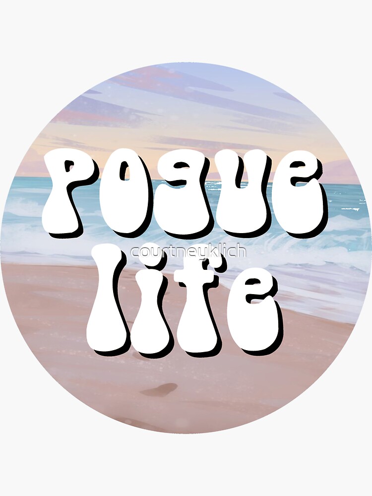 "Pogue Life Outer Banks on Netflix " Sticker for Sale by courtneyklich ...