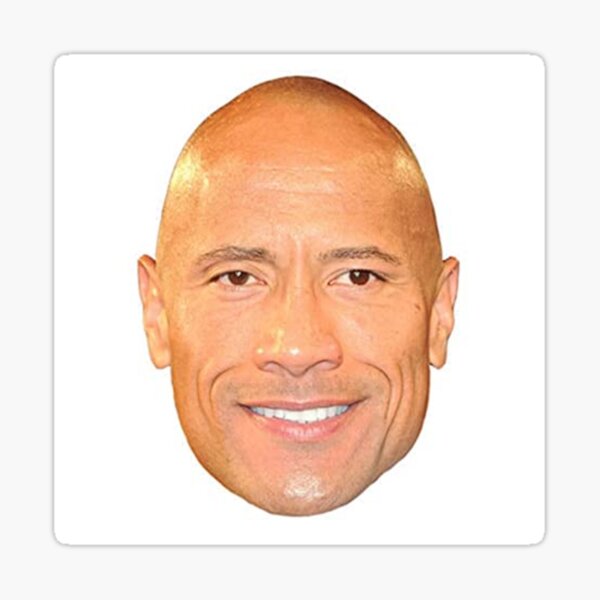 "dwayne johnson" Sticker by viana33 | Redbubble