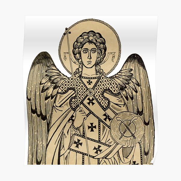 "Archangel Gabriel" Poster by SaintSolus | Redbubble
