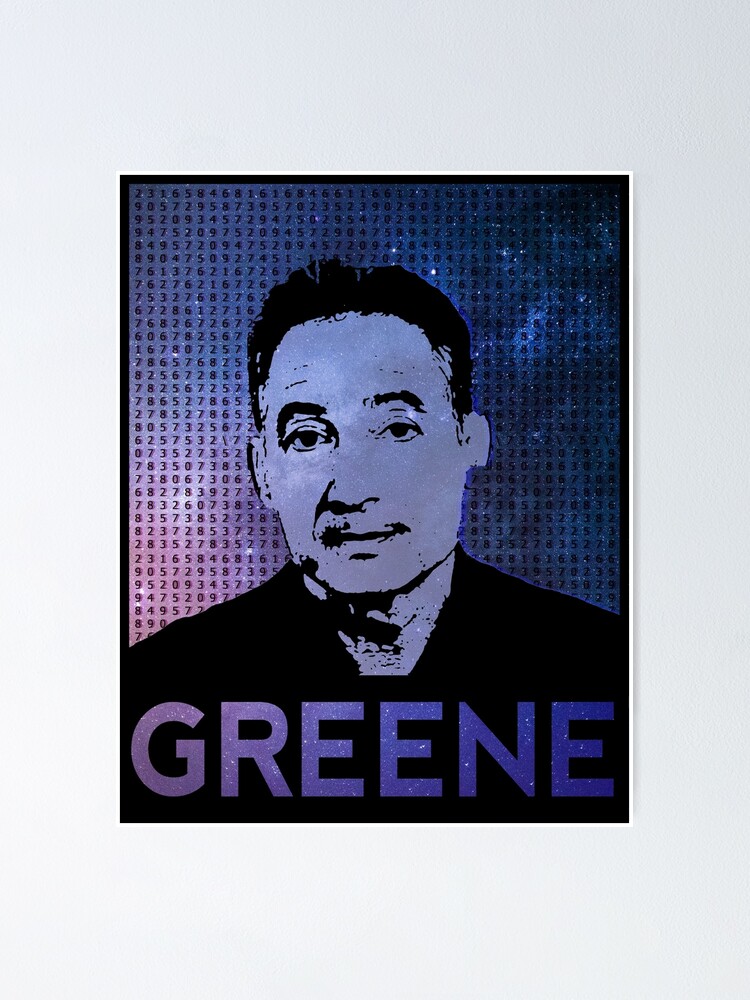 "Brian Greene Portrait" Poster by ThePortraitBoy | Redbubble