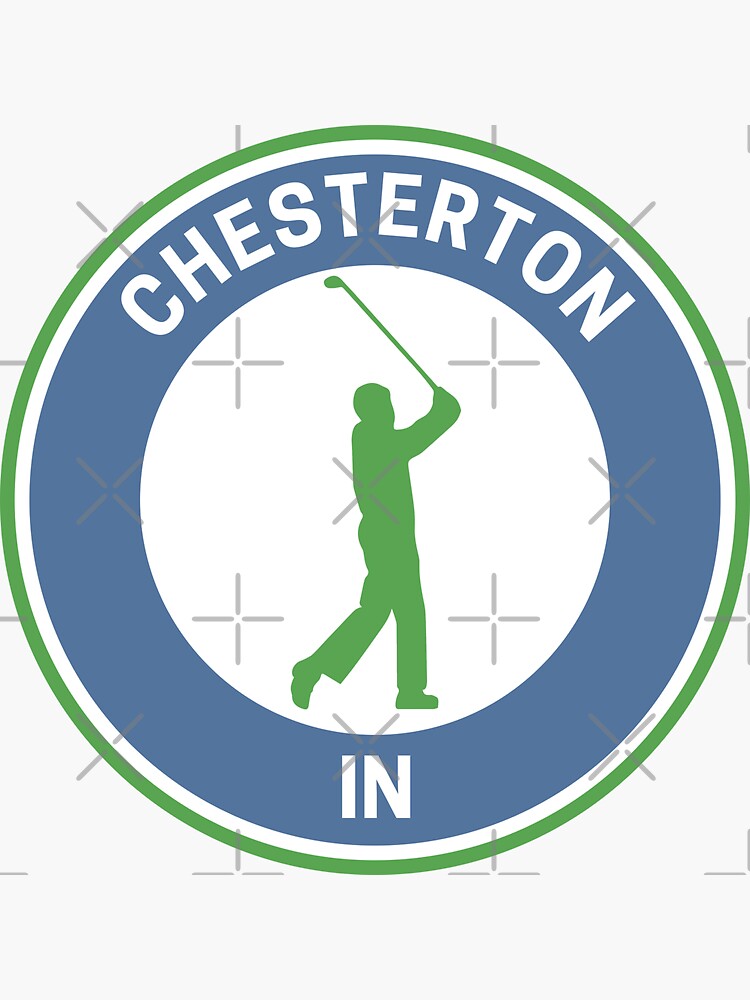 "Vintage Chesterton Indiana" Sticker for Sale by fearcity | Redbubble