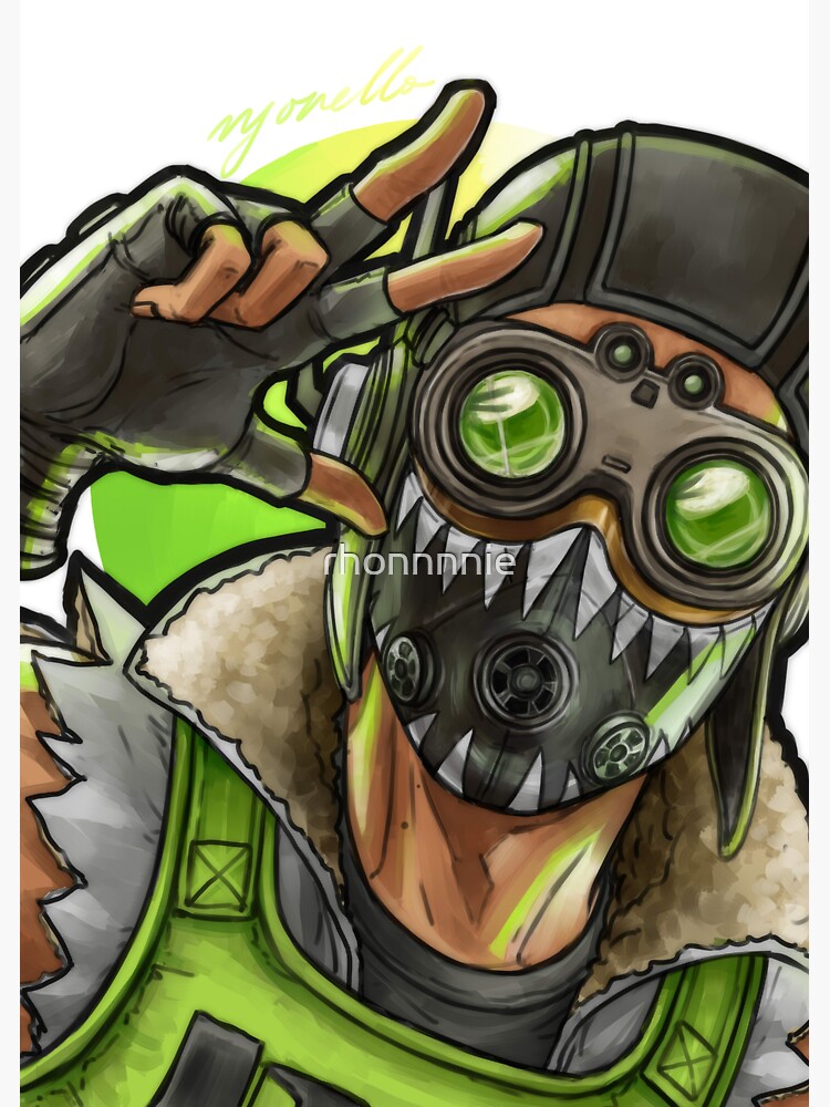 "octane" Sticker for Sale by rhonnnnie | Redbubble