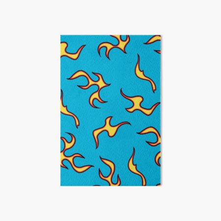 "Golf Wang Blue Flames Flognaw Motors Design" Art Board Print for Sale ...