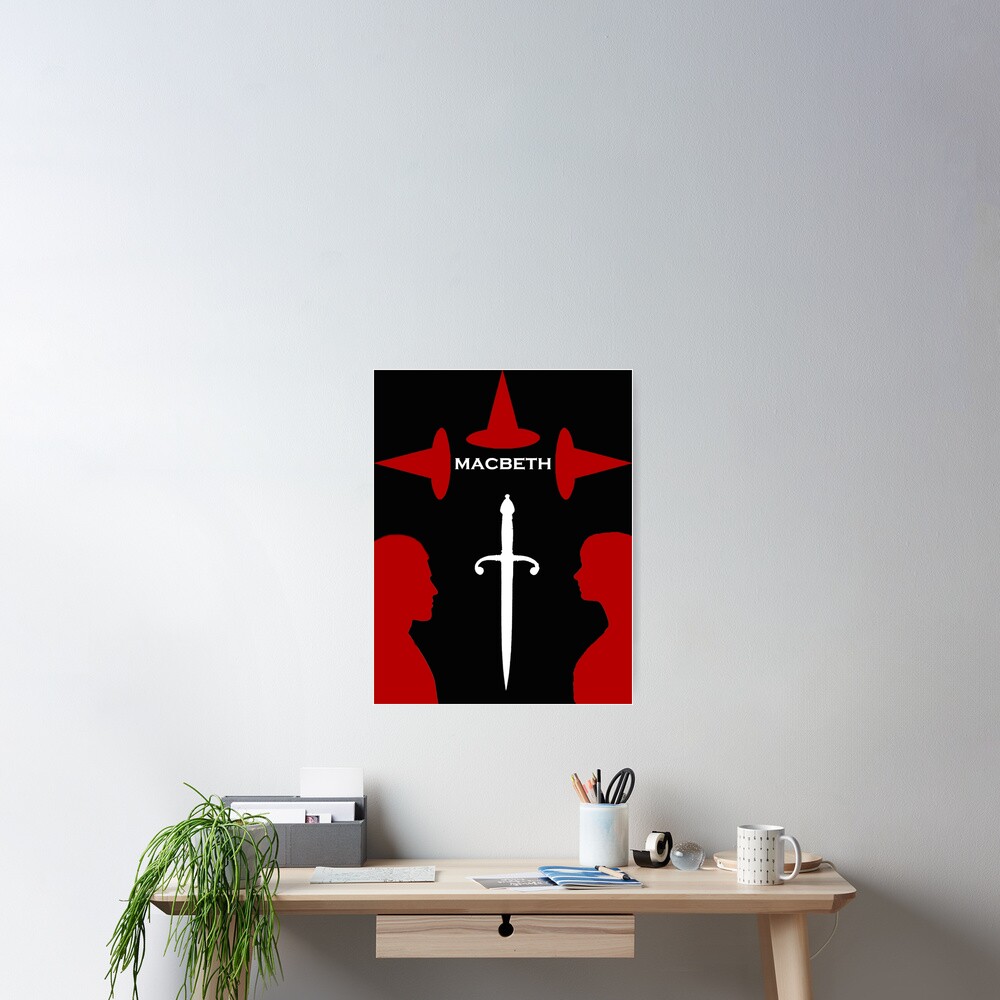 "Minimalist Macbeth" Poster for Sale by cfowler | Redbubble