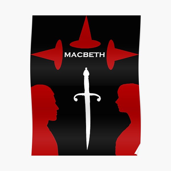 "Minimalist Macbeth" Poster for Sale by cfowler | Redbubble