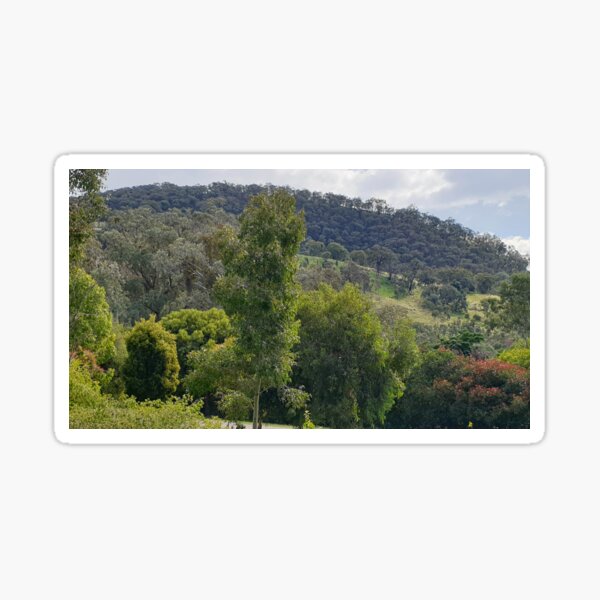 "Hill landscape" Sticker for Sale by Dee121 | Redbubble