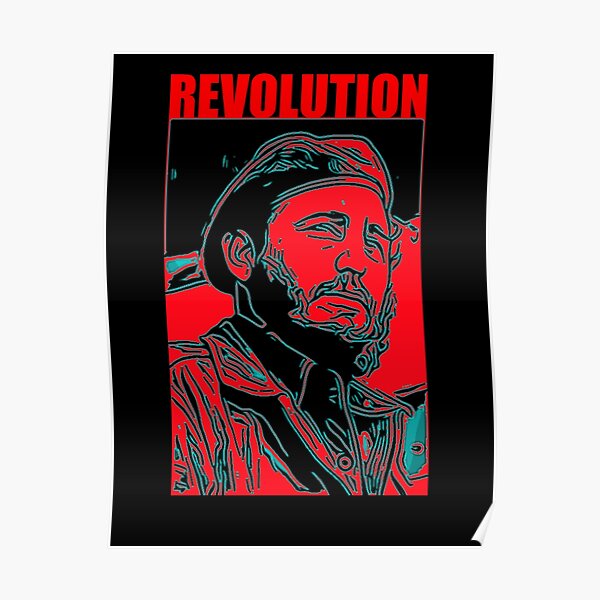 "FIDEL CASTRO" Poster by oryan80 | Redbubble